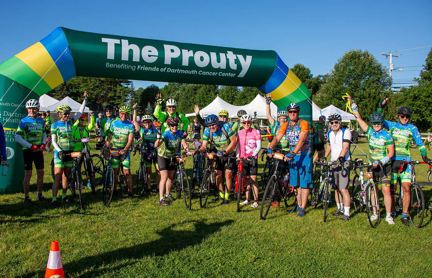 Participants in the 42nd annual Prouty benefiting Dartmouth Cancer ...