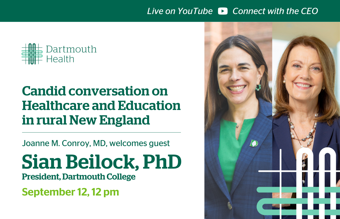 Dartmouth's first elected woman president to join Dartmouth Health's ...