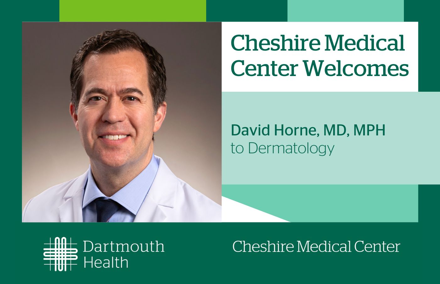 Cheshire Medical Center Hires David Horne, MD, MPH, as Inaugural ...