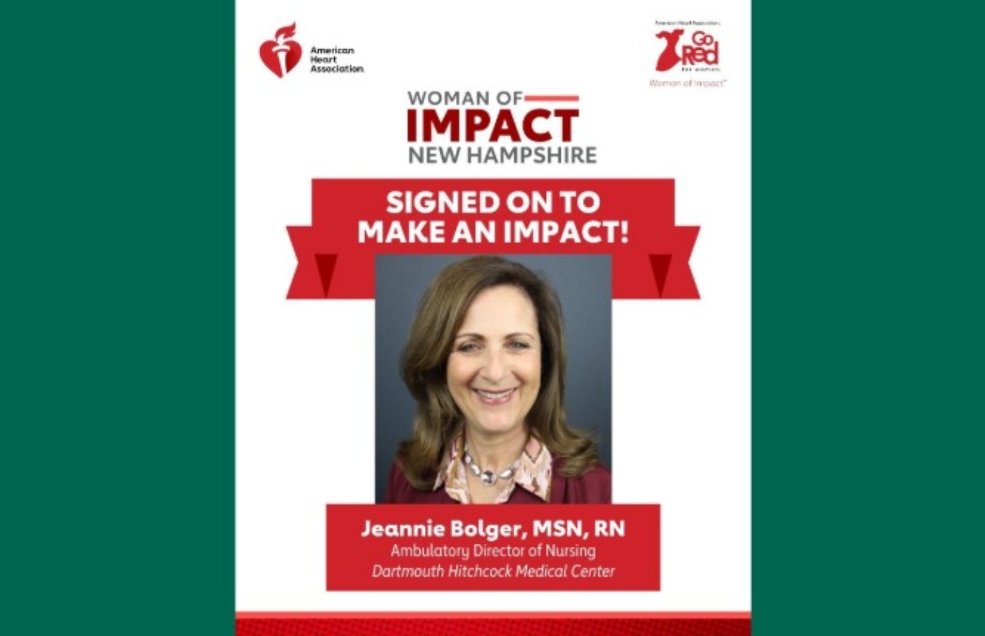 Dartmouth Health nurse nominated for American Heart Association’s New ...